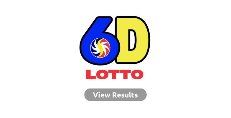 6D LOTTO RESULT - Official PCSO Lotto Results